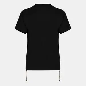 Burberry Solid Color Crew Neck Short Sleeve