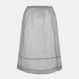 Prada Embroidered Floral Skirt