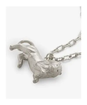 Fendi Leo Pendant Necklace