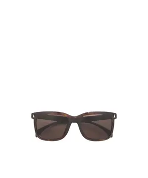 Moncler Valaire Rectangular Sunglasses - Brown