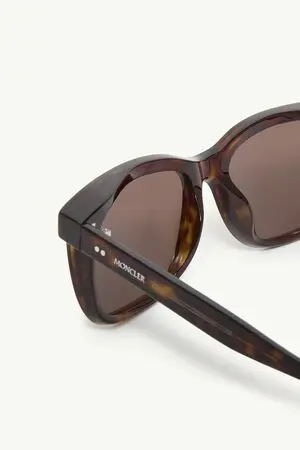 Moncler Valaire Rectangular Sunglasses