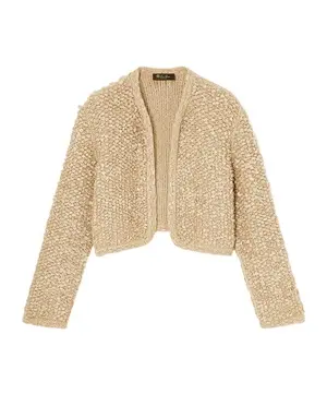 Loro Piana Tosca Textured Knit Jacket