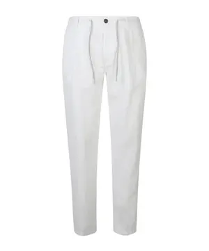 Eleventy Drawstring Trousers - White