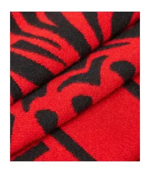 Fendi Black And Wool And Cashmere Scarf