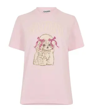 GANNI Graphic T-shirt