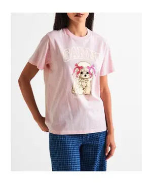 GANNI Graphic T-shirt