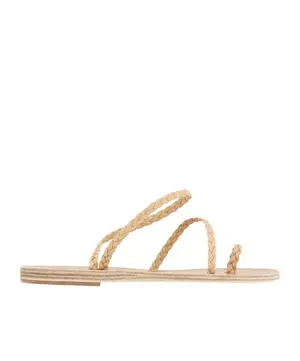 ANCIENT GREEK SANDALS Braided Flat Sandals