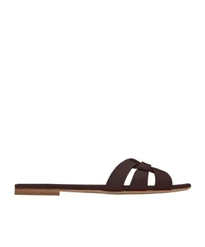 Saint Laurent Saint Laurent Tribute Sandals Black