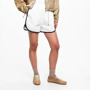 Prada Nylon Shorts - White