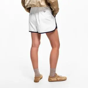 Prada Nylon Shorts - White
