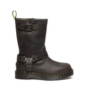 Dr. Martens Buckled Mid Calf Boots