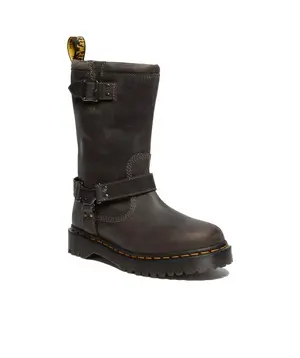Dr. Martens Buckled Mid Calf Boots