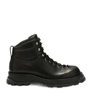 JIL SANDER Lace-up Ankle Boots