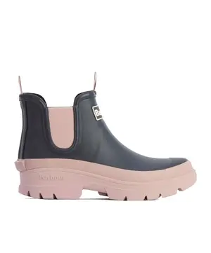 Barbour Waterproof Chelsea Boots - Nude