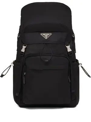 Prada Re-nylon And Saffiano Leather Backpack