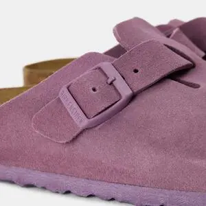 BIRKENSTOCK Buckle Mules - Purple