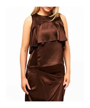 GANNI Short Sleeve Blouse
