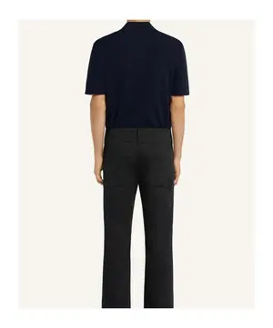 COURREGES Ribbed Polo Shirt