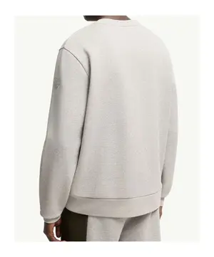 Moncler Monduck Cotton Sweatshirt - Light Gray