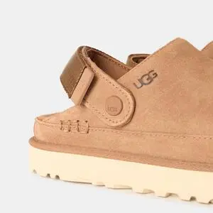 UGG Goldenstar Logo Detail Sandals - Nude