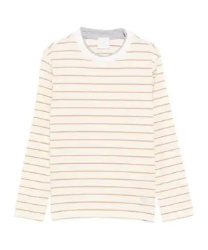 ELEVENTY Striped Long-sleeve T-shirt
