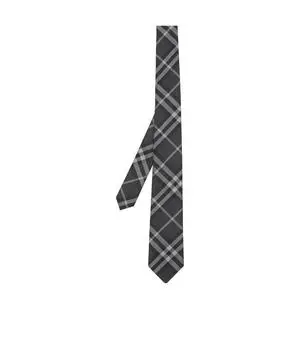 Burberry Classic Cut Vintage Check Tie - Black