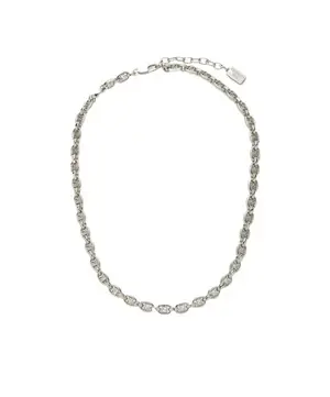 Fendi Orbit Chain Necklace - Silver