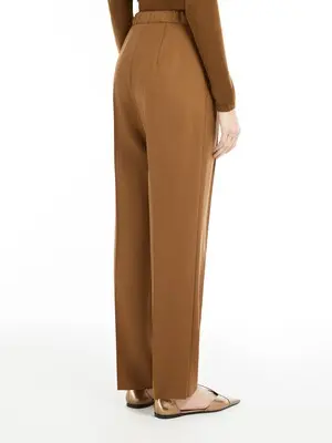 Max Mara Cashmere Foulé Trousers