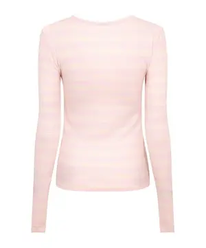 GANNI Long Sleeve Striped T-shirt