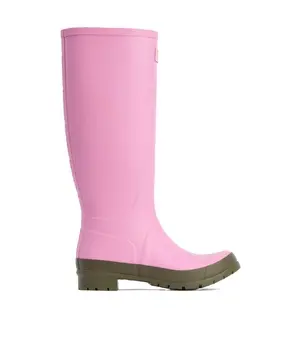 Barbour Mid-calf Rain Boots - Pink