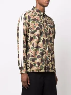 Palm Angels Camouflage-print Track Shirt