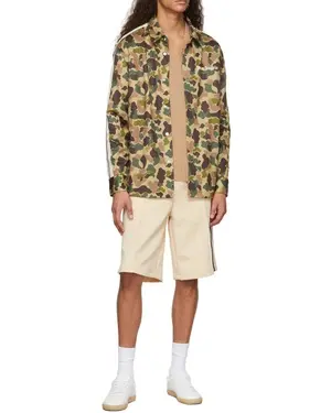 Palm Angels Camouflage-print Track Shirt