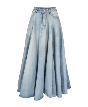 Balenciaga A-line Maxi Skirt