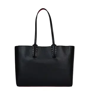 CHRISTIAN LOUBOUTIN Color-blocked Tote Bag - Black