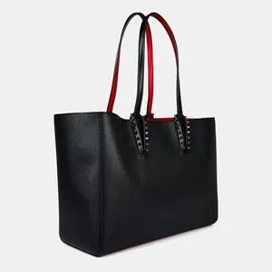 CHRISTIAN LOUBOUTIN Tote Bag With Stud Embellishments - Black