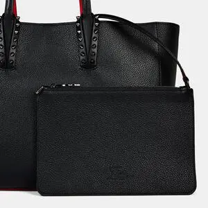 CHRISTIAN LOUBOUTIN Tote Bag With Stud Embellishments - Black
