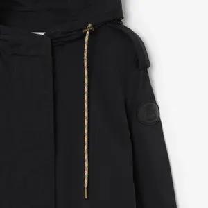 Burberry Stretch Nylon Parka With Drawcords