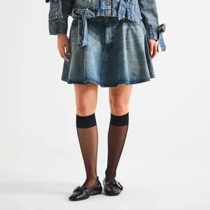 GANNI Denim Skirt