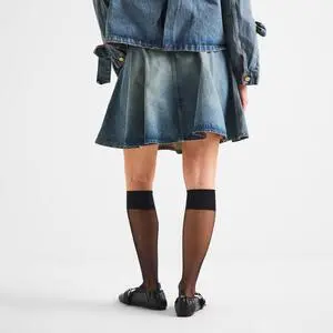 GANNI Denim Skirt