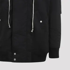 Rick Owens Drawstring Hooded Jacket