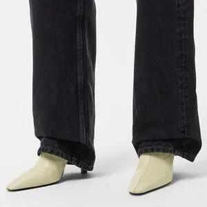 Saint Laurent Jill Zipper Ankle Boots
