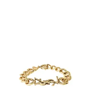 Saint Laurent Brass Chain Bracelet