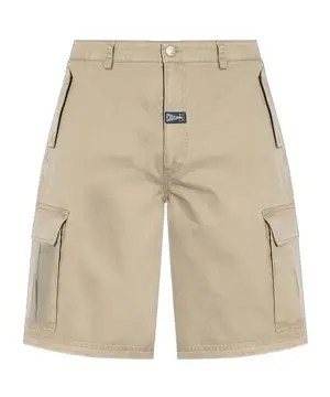 MISBHV Logo Patch Shorts - Beige