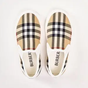 Burberry Check Slip-on Sneakers