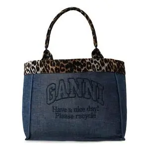GANNI Large Capacity Tote Bag