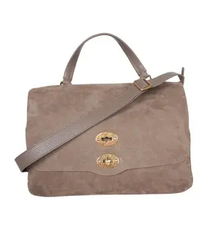 ZANELLATO Flip Shoulder Bag - Brown