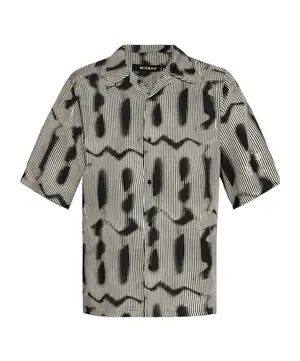 MISBHV Short-sleeved Patterned Shirt - Grey