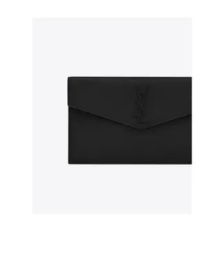 Saint Laurent Updown Logo Plaque Pouch