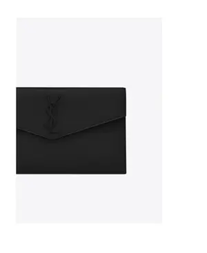 Saint Laurent Updown Logo Plaque Pouch