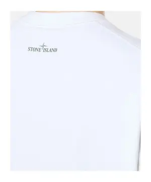 Stone Island Compass Detailed Crewneck Sweatshirt